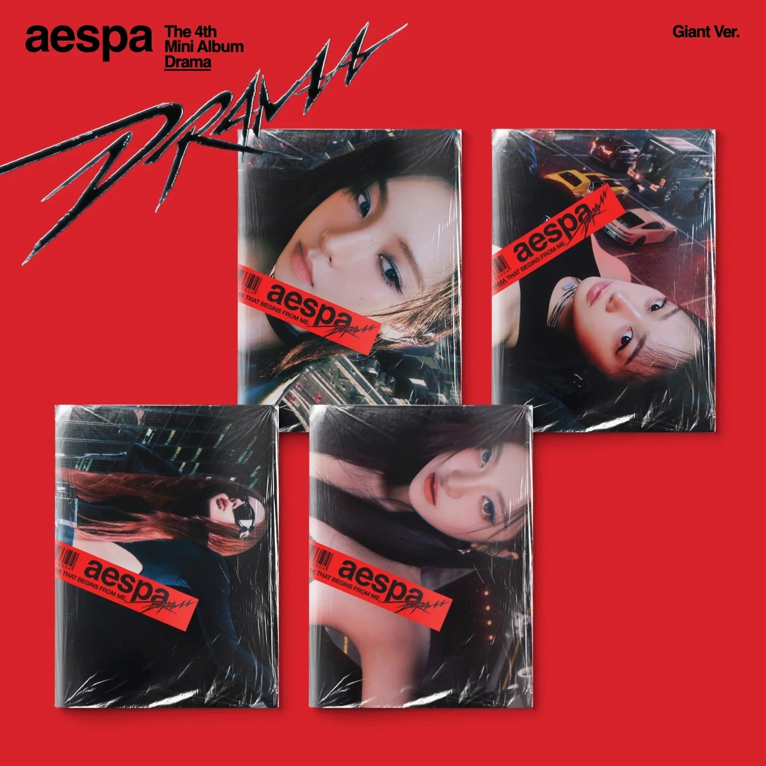 AESPA - 4TH MINI ALBUM [DRAMA] (GIANT VER.) – Oppang K-Pop Store
