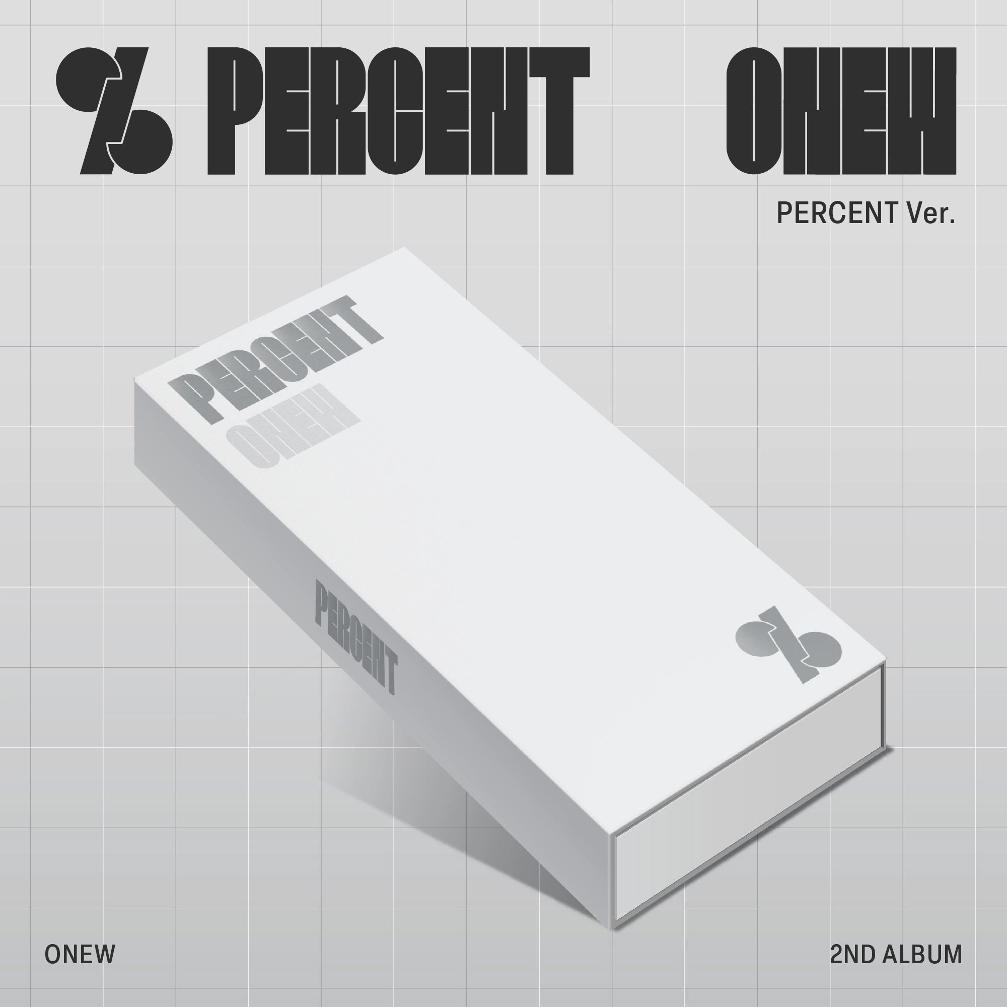 ONEW - 2ND ALBUM [PERCENT] (PERCENT VER.) – Oppang K-Pop Store