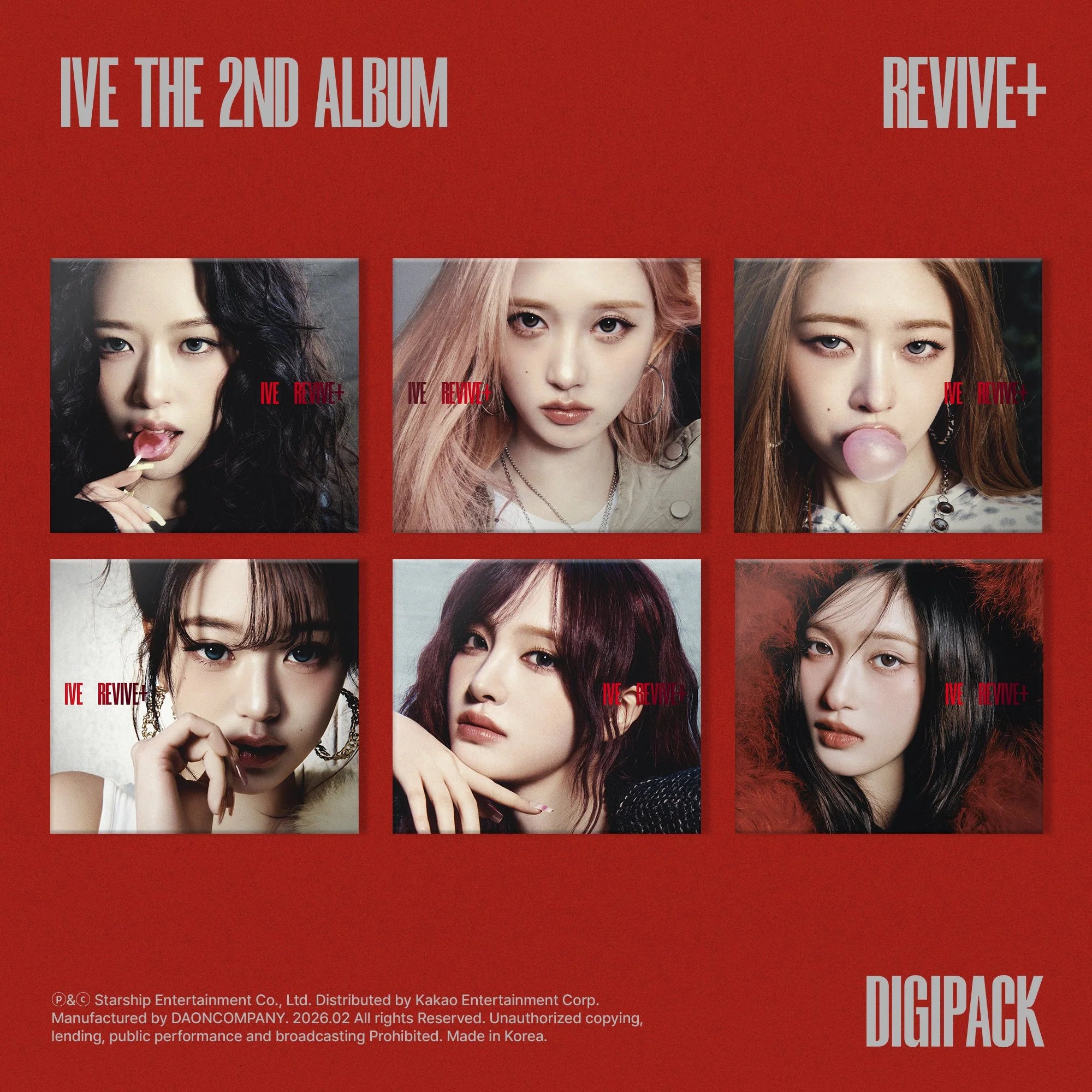 IVE - THE 2ND ALBUM [REVIVE+] (DIGIPACK VER.) – Oppang K-Pop Store