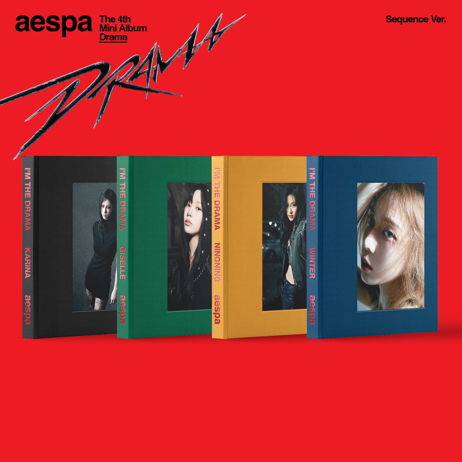 AESPA - 4TH MINI ALBUM [DRAMA] (SEQUENCE VER.) – Oppang K-Pop Store