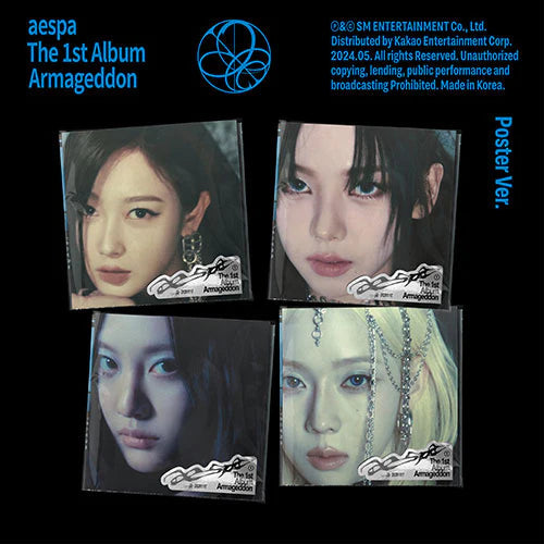 AESPA - VOL.1 [ARMAGEDDON] (POSTER VER.) – Oppang K-Pop Store